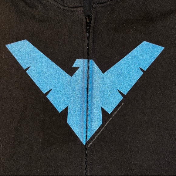 DC Comics | Jackets & Coats | Dc Comics Zip Front Hoodiesweatshirt ...